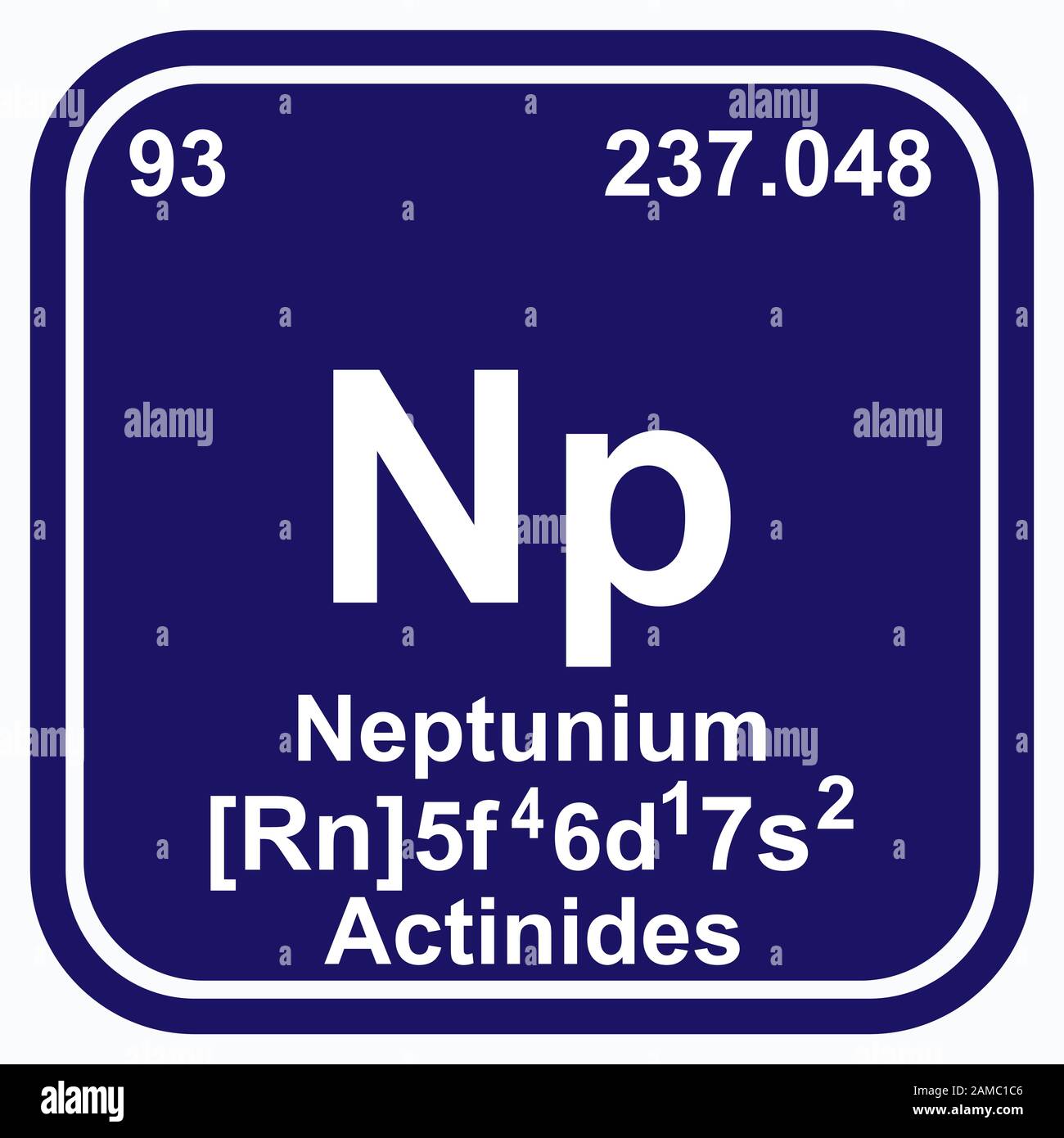 Neptunium Periodic Table