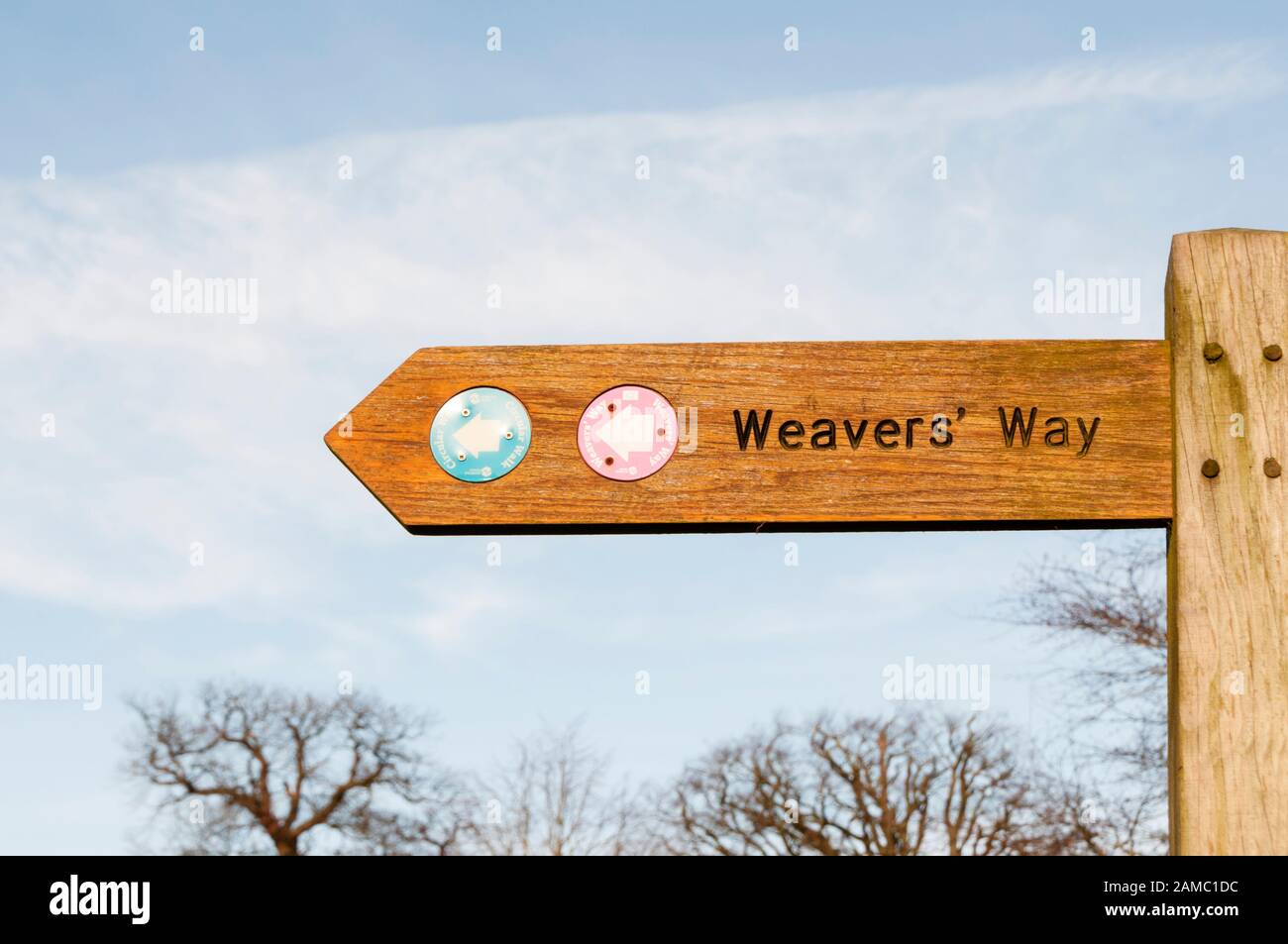Hiking waymarks hi-res stock photography and images - Alamy