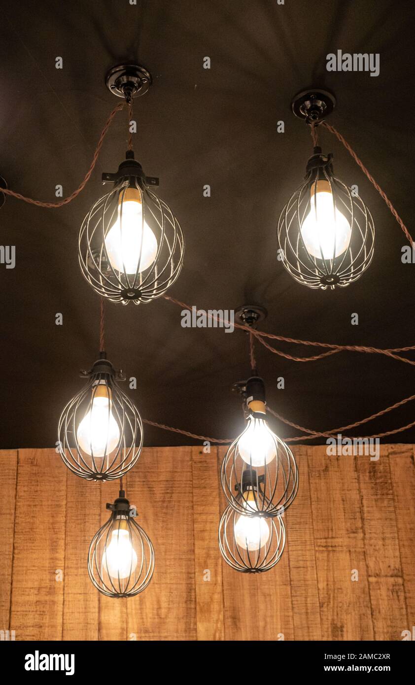 Old-fashioned / retro lighting Stock Photo - Alamy