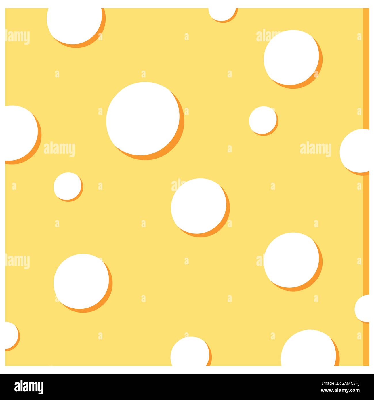 Cheese square slice vector icon isolated on white background Stock ...