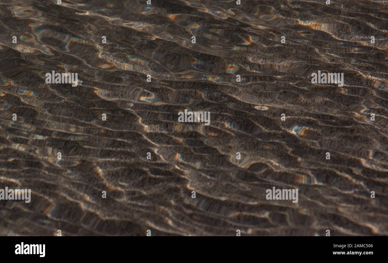 Background of sun reflecting onto rippling water Stock Photo - Alamy