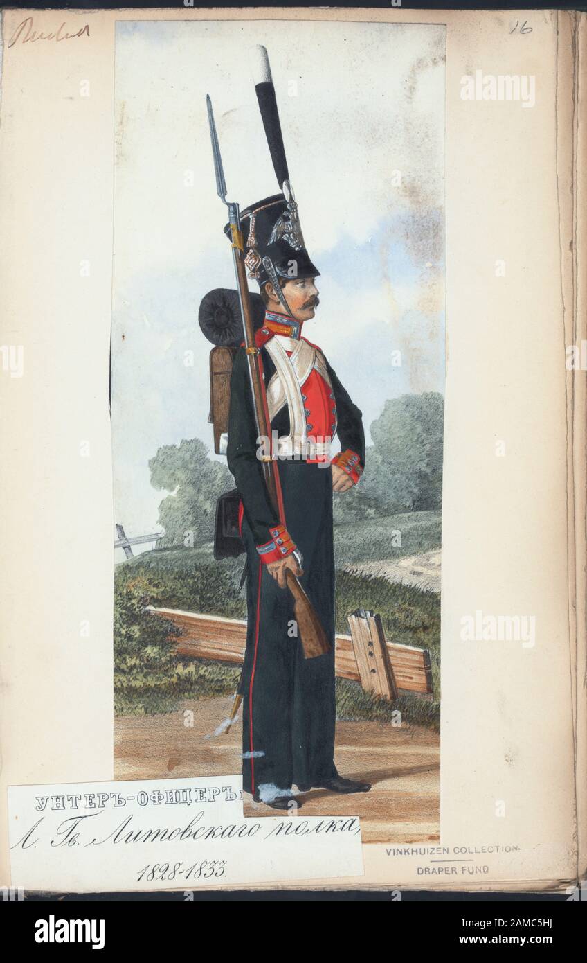Russia, Russian Soldier, 1833 Russia, Russian Soldier, 1833.; Russia ...