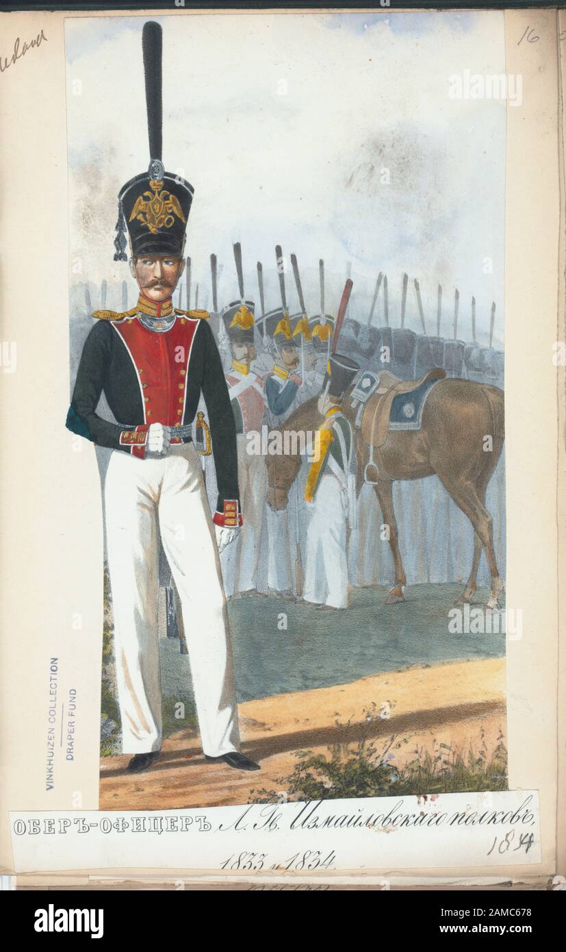 Russia, Russian Soldier, 1834-1836 Russia, Russian Soldier, 1834-1836 ...