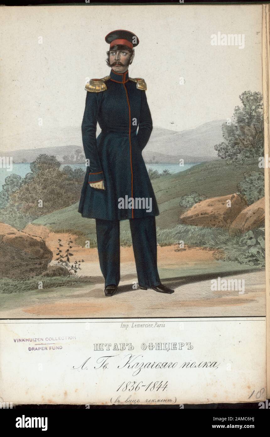 Russia, Russian Soldier, 1836-1837 Russia, Russian Soldier, 1836-1837 ...