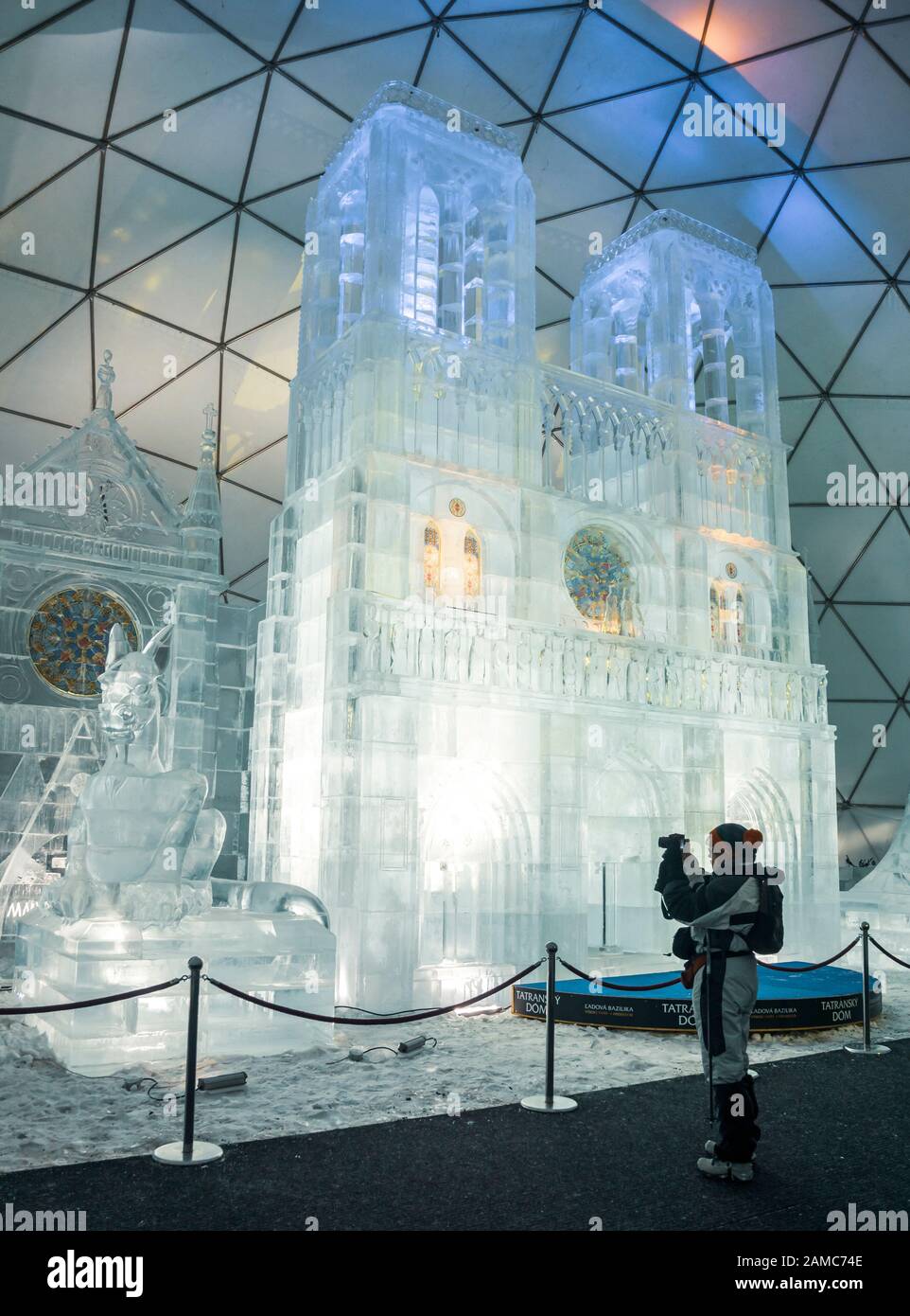 Hrebienok: Tatransky ladovy dom (Tatra Ice Dome) 2019/2020 - Notre Dame ...