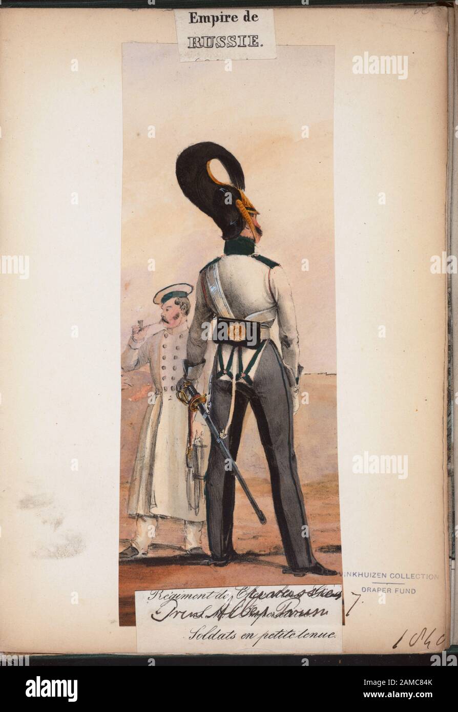Russia, Russian Soldier, 1840 Russia, Russian Soldier, 1840.; Russia ...