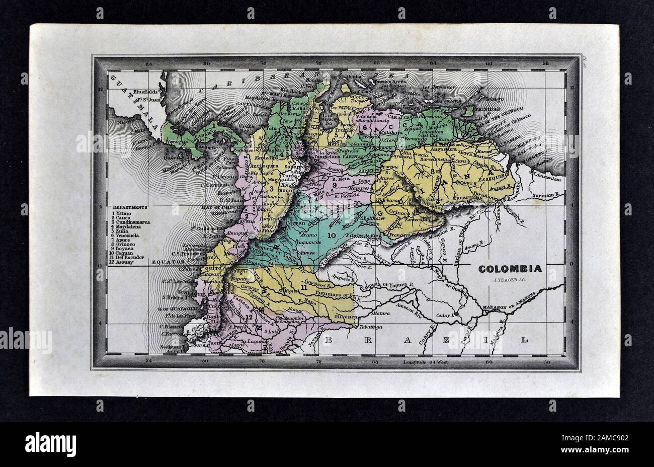 Carey map hi-res stock photography and images - Alamy