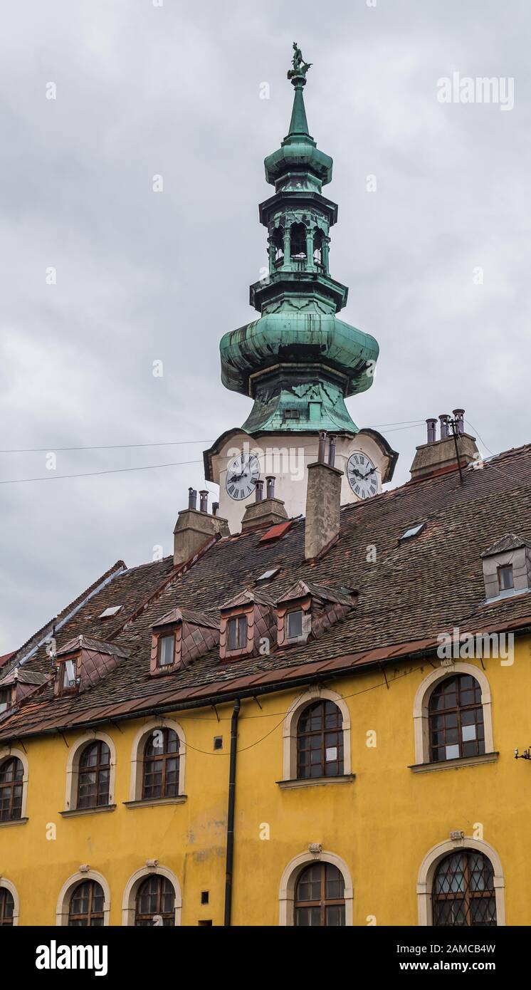Portrait michaels gate in bratislava hi-res stock photography and ...