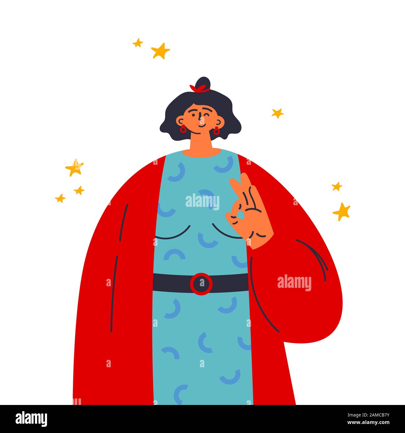 Shows hand Stock Vector Images - Alamy