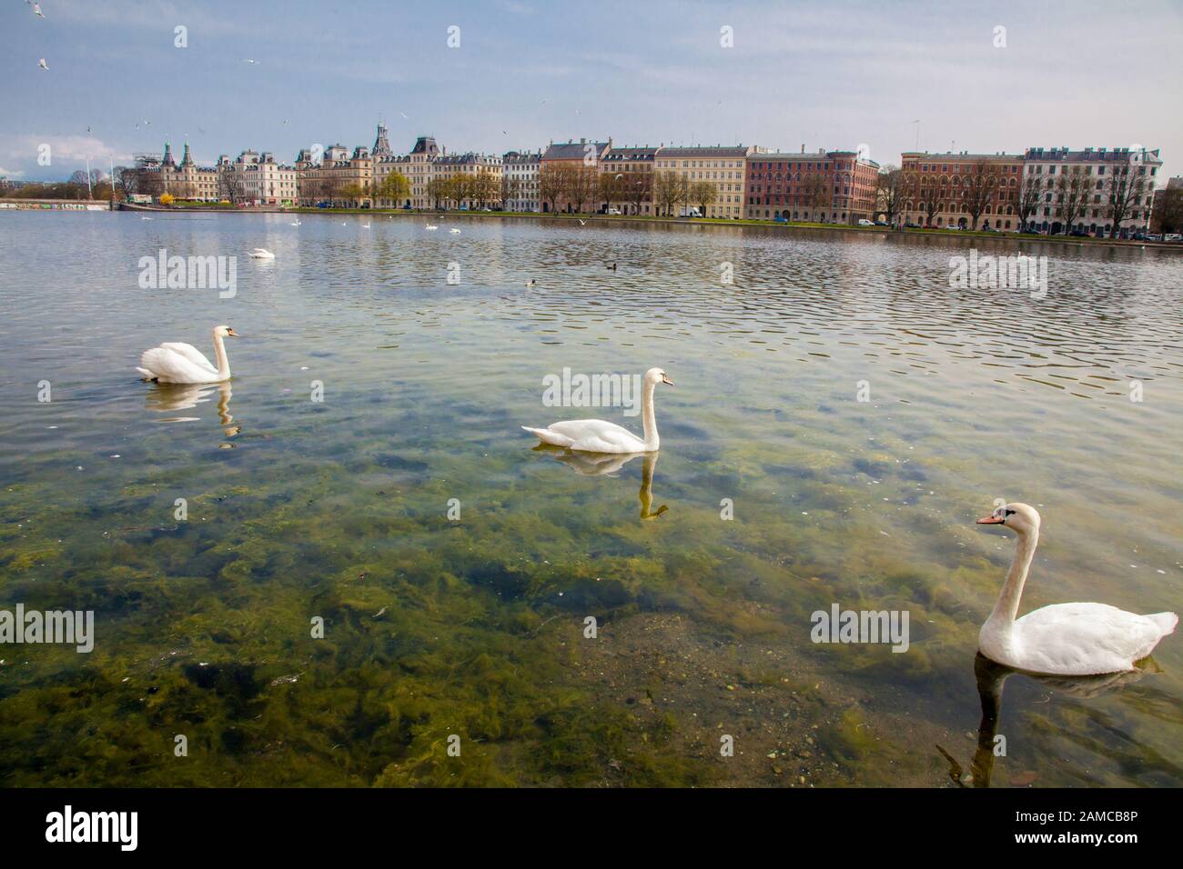 Frederiksberg, on Skt. Jorgens So,Copenhagen, Denmark Stock Photo - Alamy