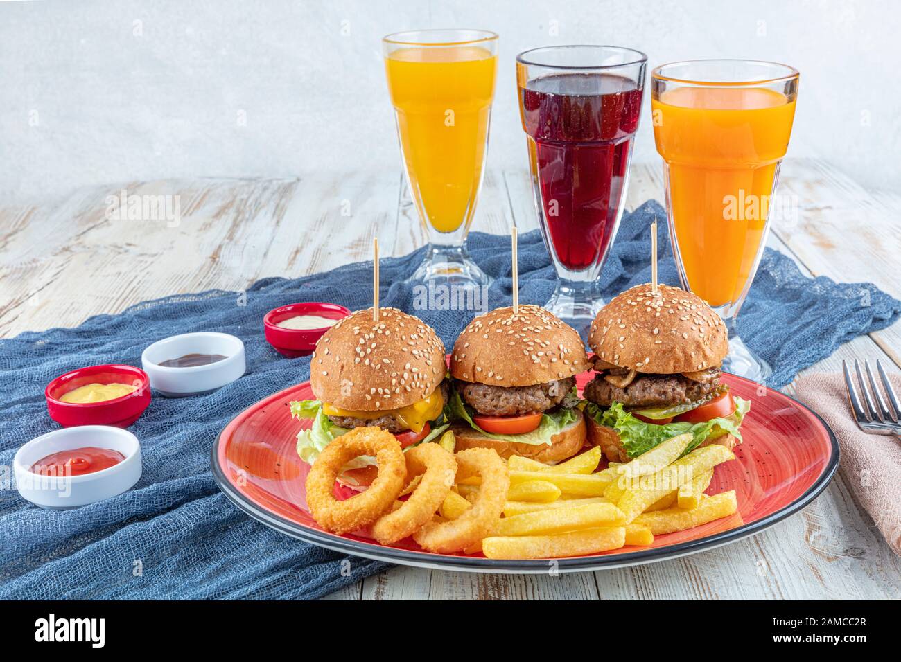 Burger sliders hi-res stock photography and images - Alamy