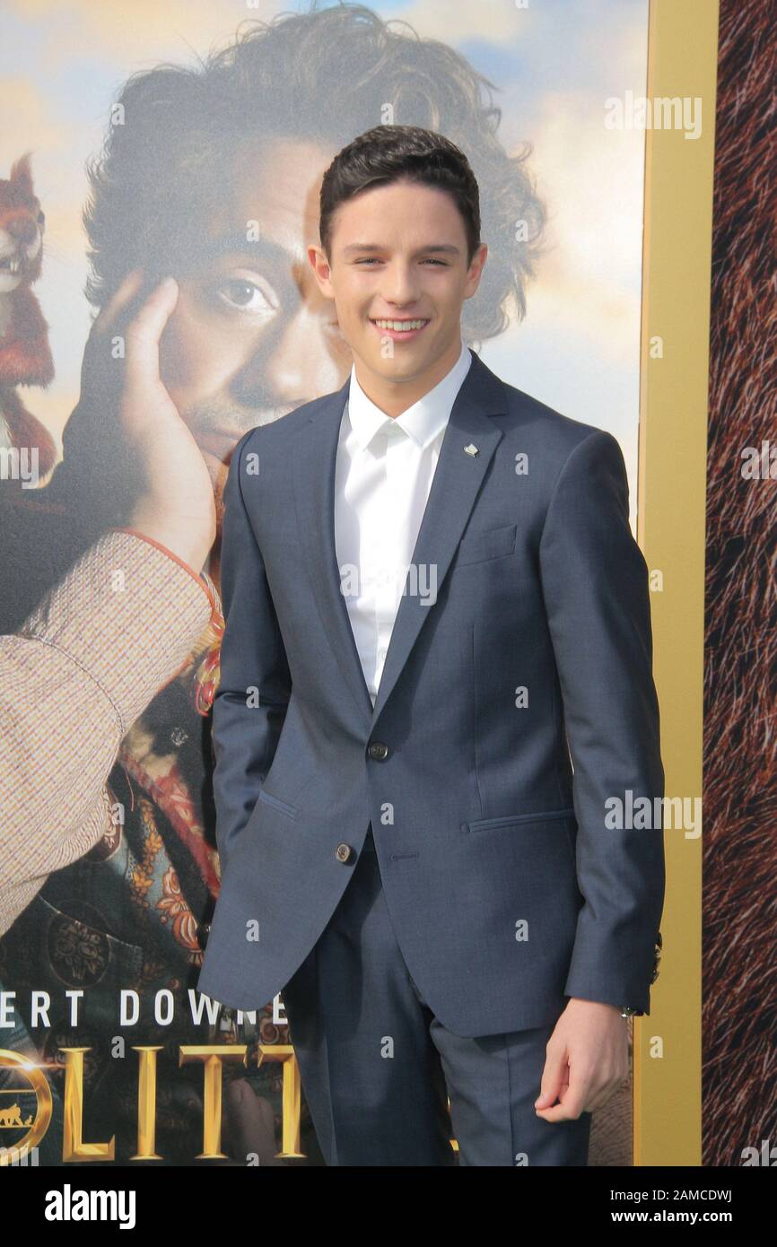 Los Angeles, USA. 11th Jan, 2020. Harry Collett 01/11/2020 The Premiere ...