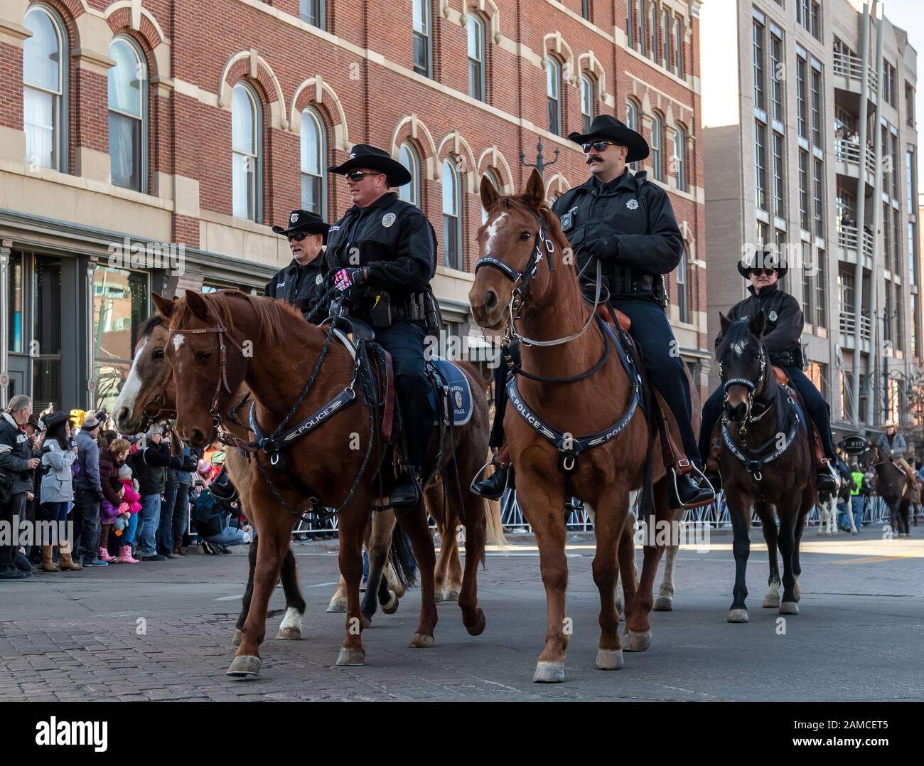 Denver, Colorado - January 9, 2020: Annual National Western Stock Show ...