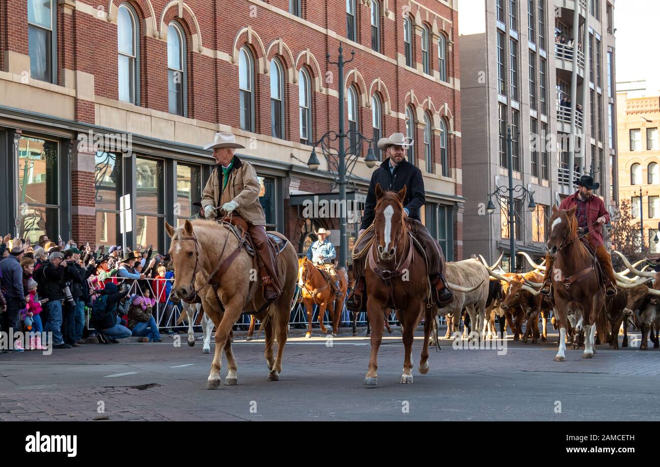 Denver, Colorado - January 9, 2020: Annual National Western Stock Show ...