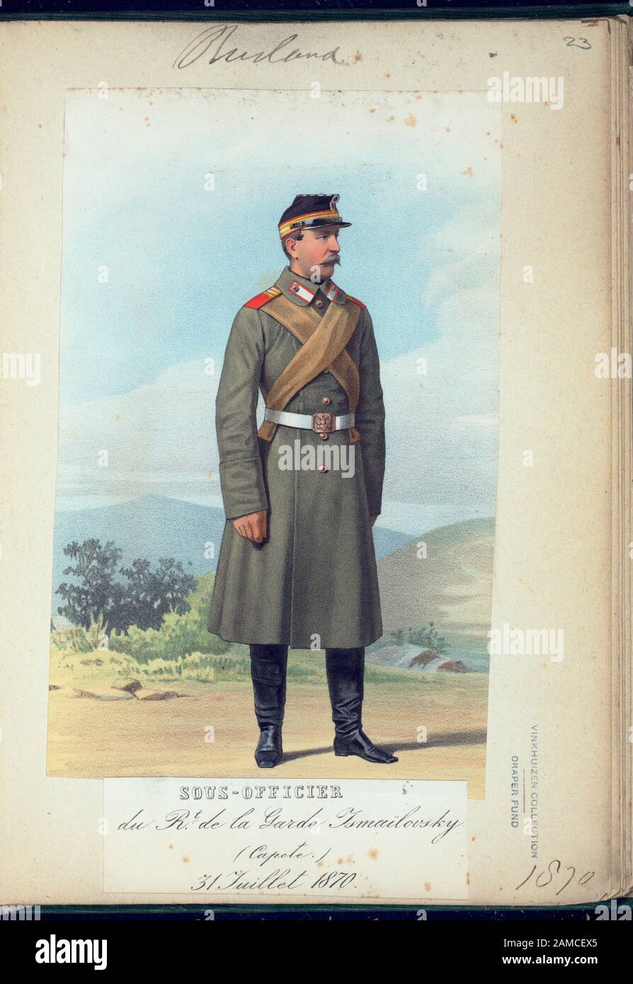 Russia, Russian Soldier, 1870 Russia, Russian Soldier, 1870.; Russia ...