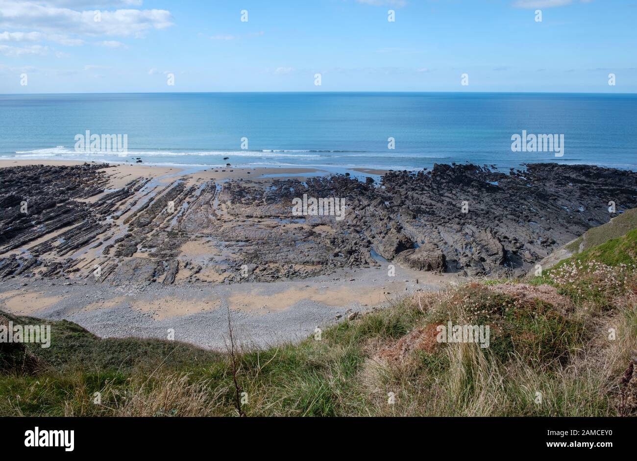 Cornwall coastal erosion hi-res stock photography and images - Alamy