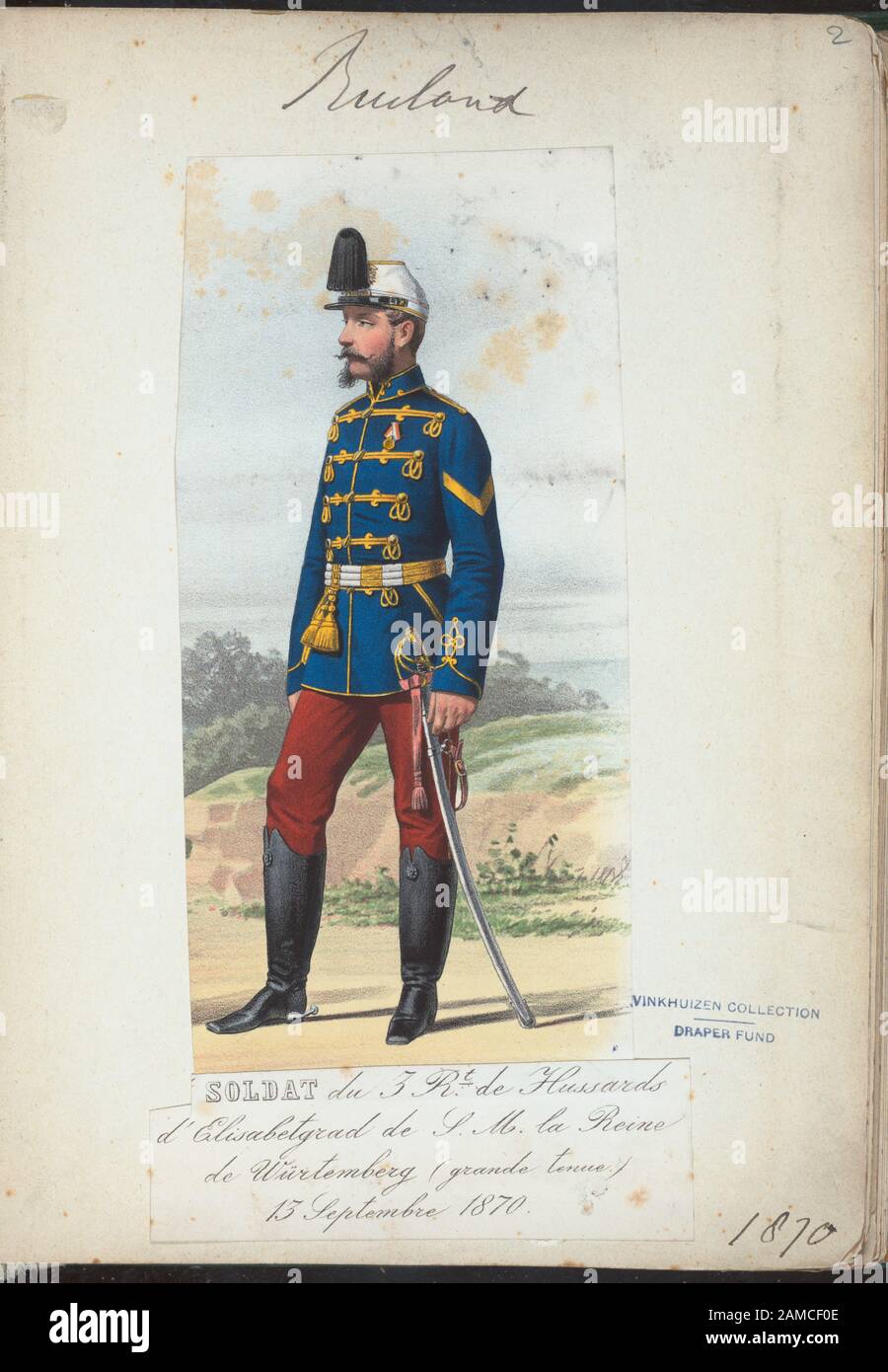 Russia, Russian Soldier, 1870 Russia, Russian Soldier, 1870.; Russia ...