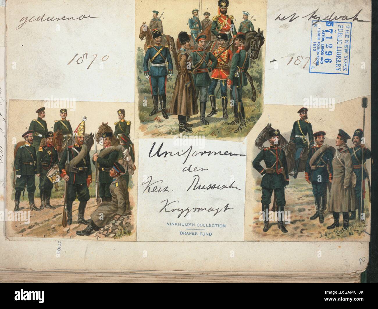 Russia, Russian Soldier, 1870 Russia, Russian Soldier, 1870.; Russia ...