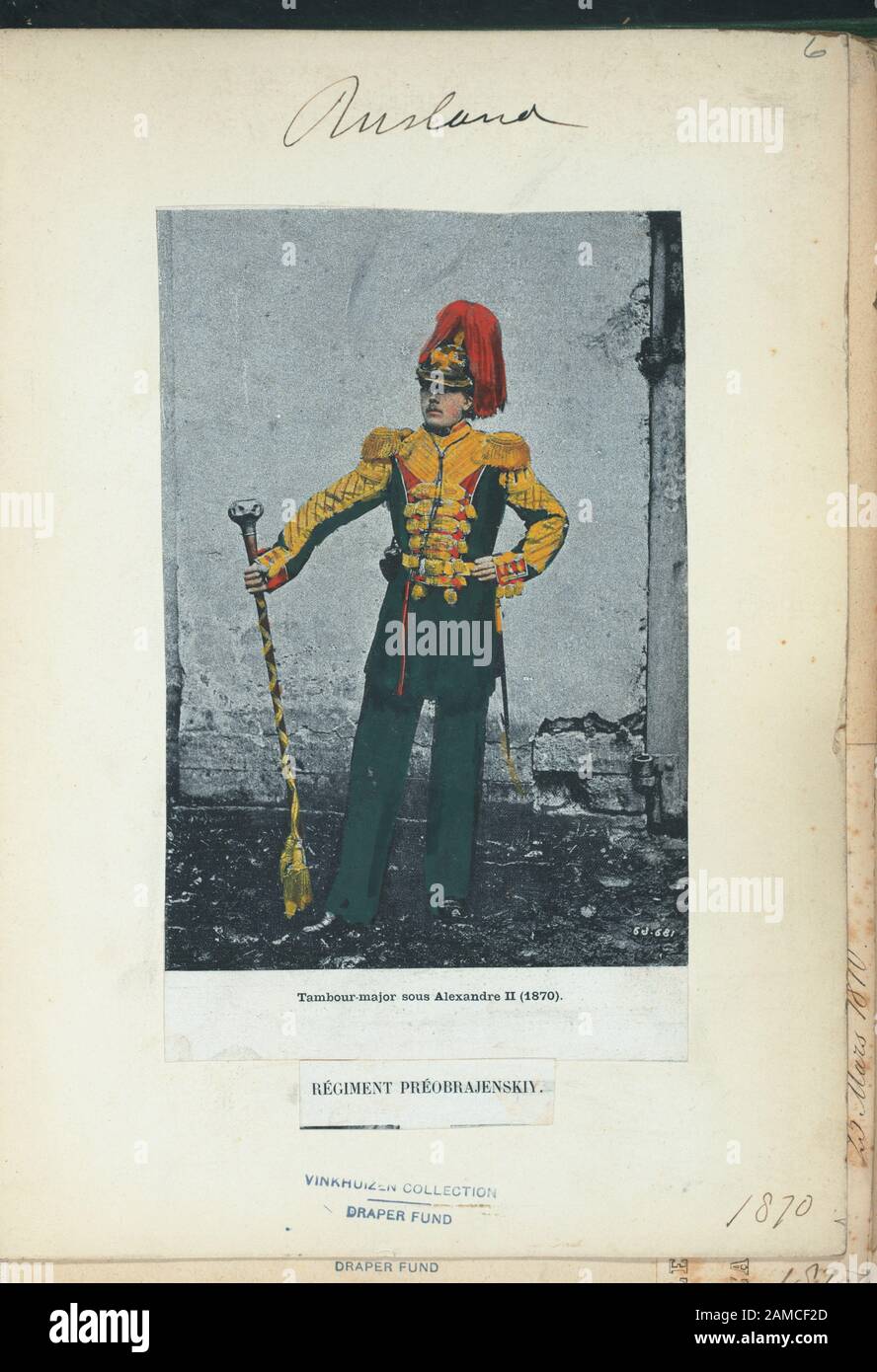 Russia, Russian Soldier, 1870 Russia, Russian Soldier, 1870.; Russia ...