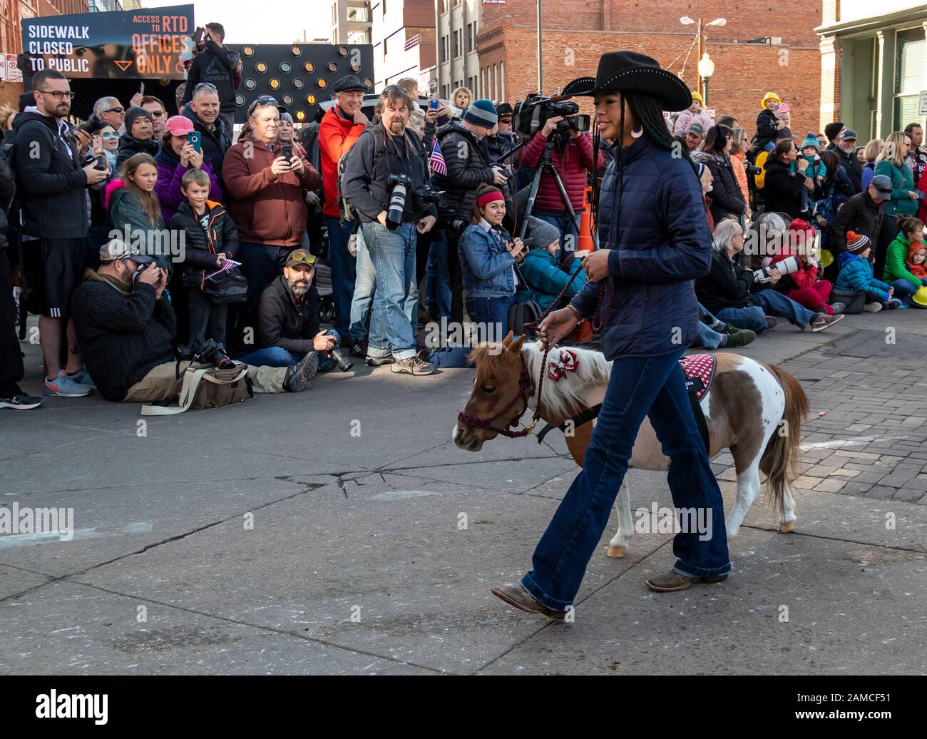 Denver, Colorado - January 9, 2020: Annual National Western Stock Show ...