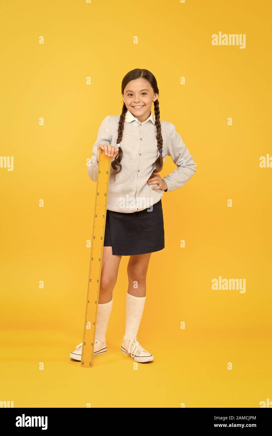 Student ruler school secondary hi-res stock photography and images - Alamy