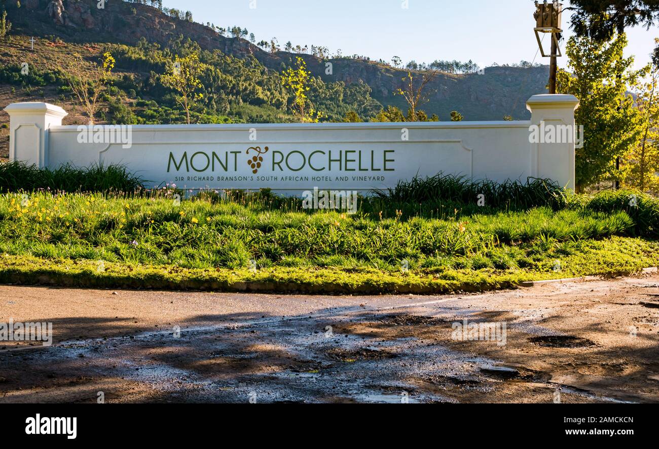 Mont rochelle hotel and vineyard hi-res stock photography and images ...