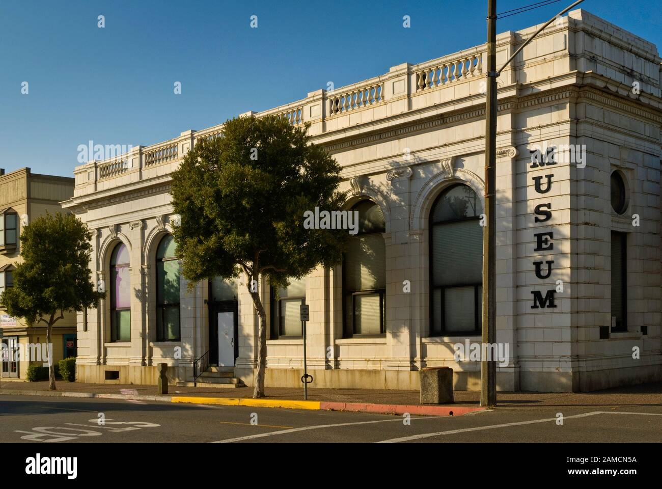 Clarke Historical Museum in former Eureka Bank building at 3rd street ...