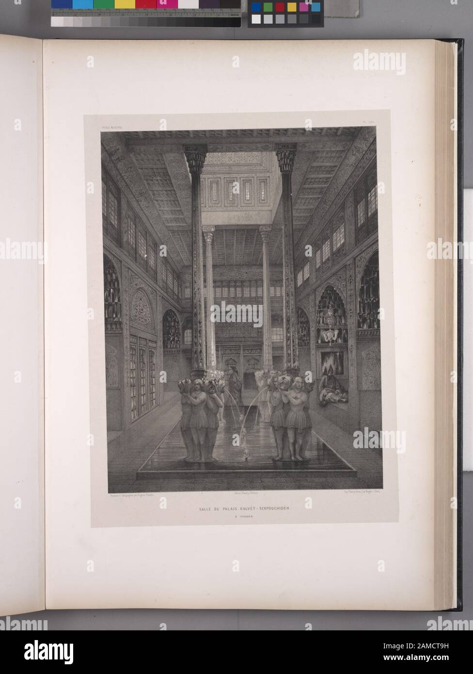 Salle du palais Kalvèt-Serpouchidèh, à Ispahan Salle du palais Kalvèt ...