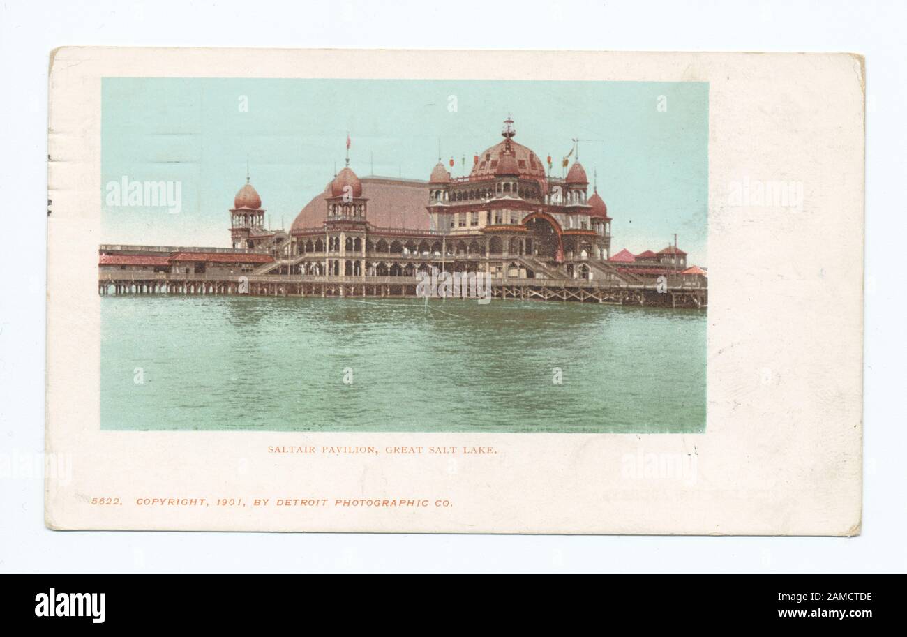 Saltair Pavilion, Salt Lake City, Utah Postcard series number: 5622 ...