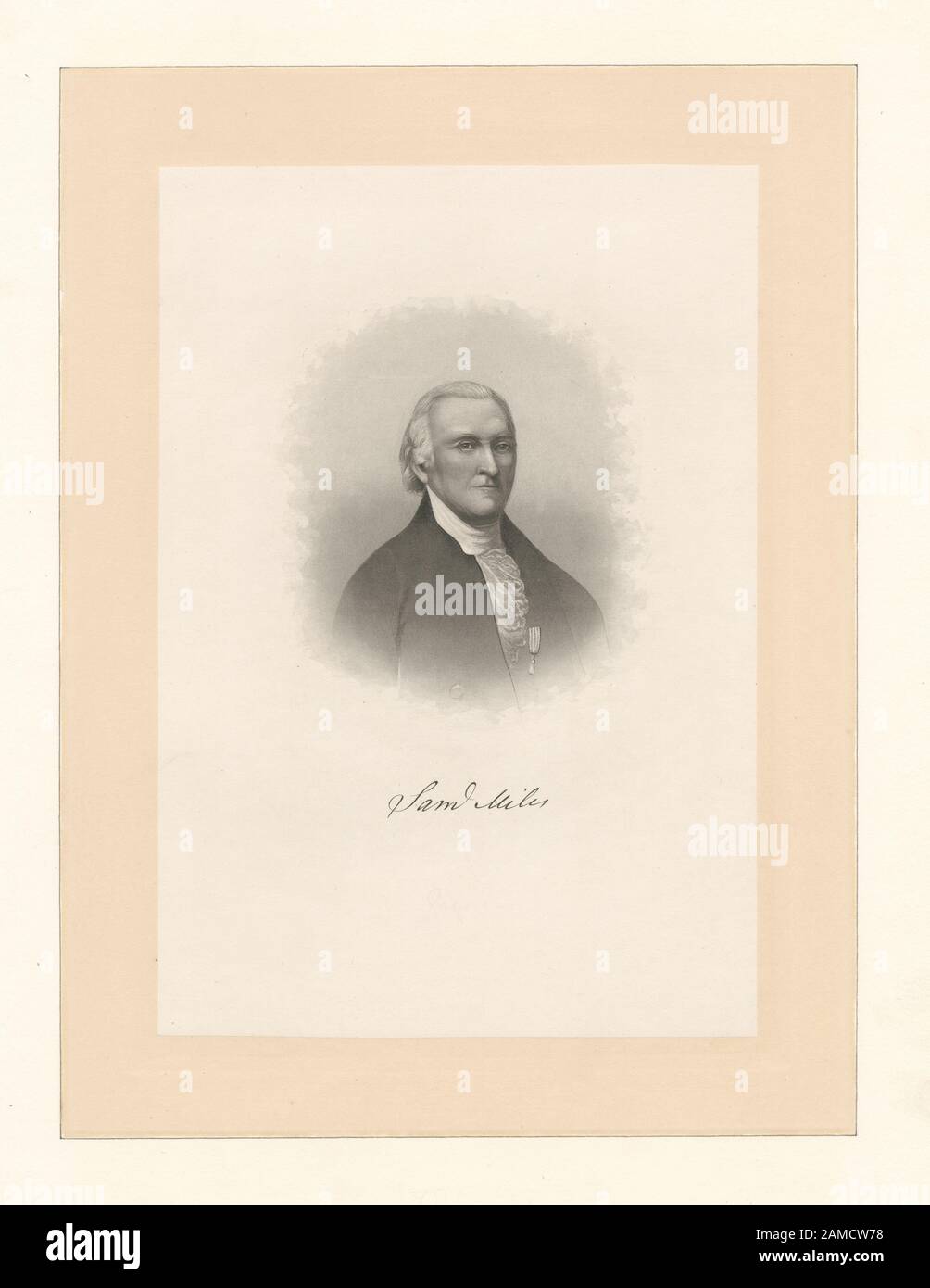 Samuel Miles EM3416; Samuel Miles Stock Photo - Alamy