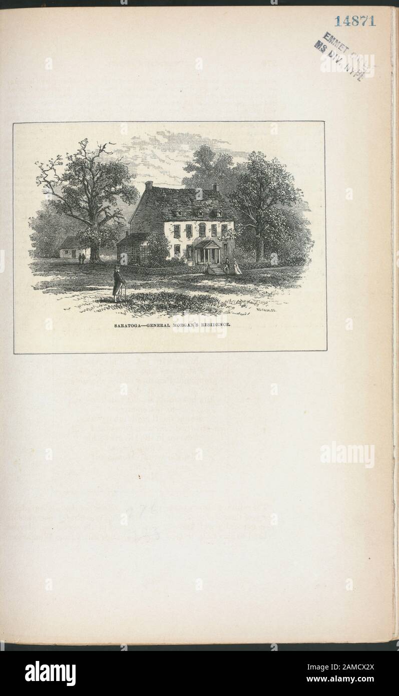 Saratoga - General Morgan's residence EM14871; Saratoga - General ...