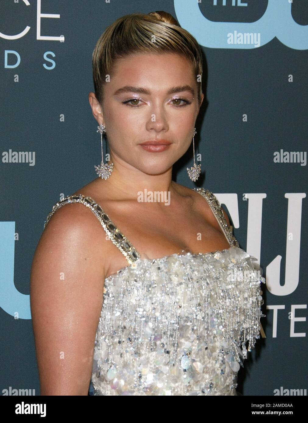 Santa Monica, California, USA. 13th Jan 2020. Florence Pugh attends the ...