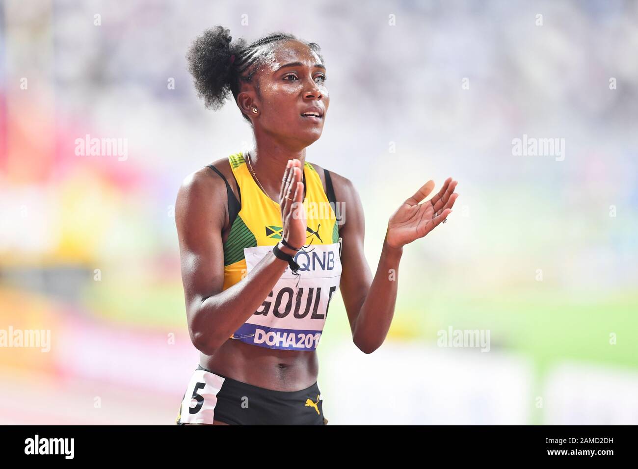 Natoya Goule (Jamaica). 800 Metres Women, Semi final. IAAF World ...