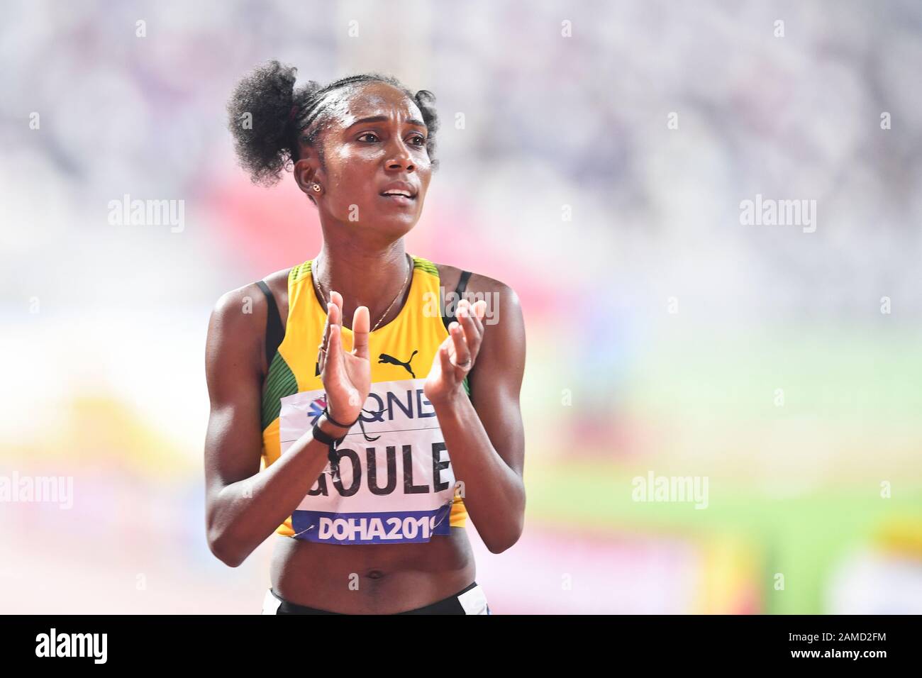 Natoya Goule (Jamaica). 800 Metres Women, Semi final. IAAF World ...