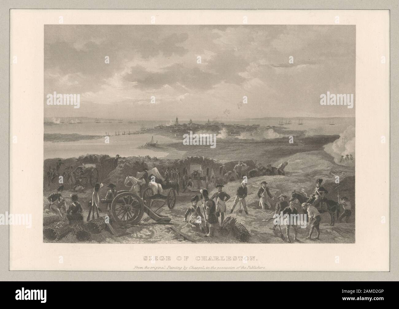 Siege of Charleston Compiled by Thomas Addis Emmet as extra ...