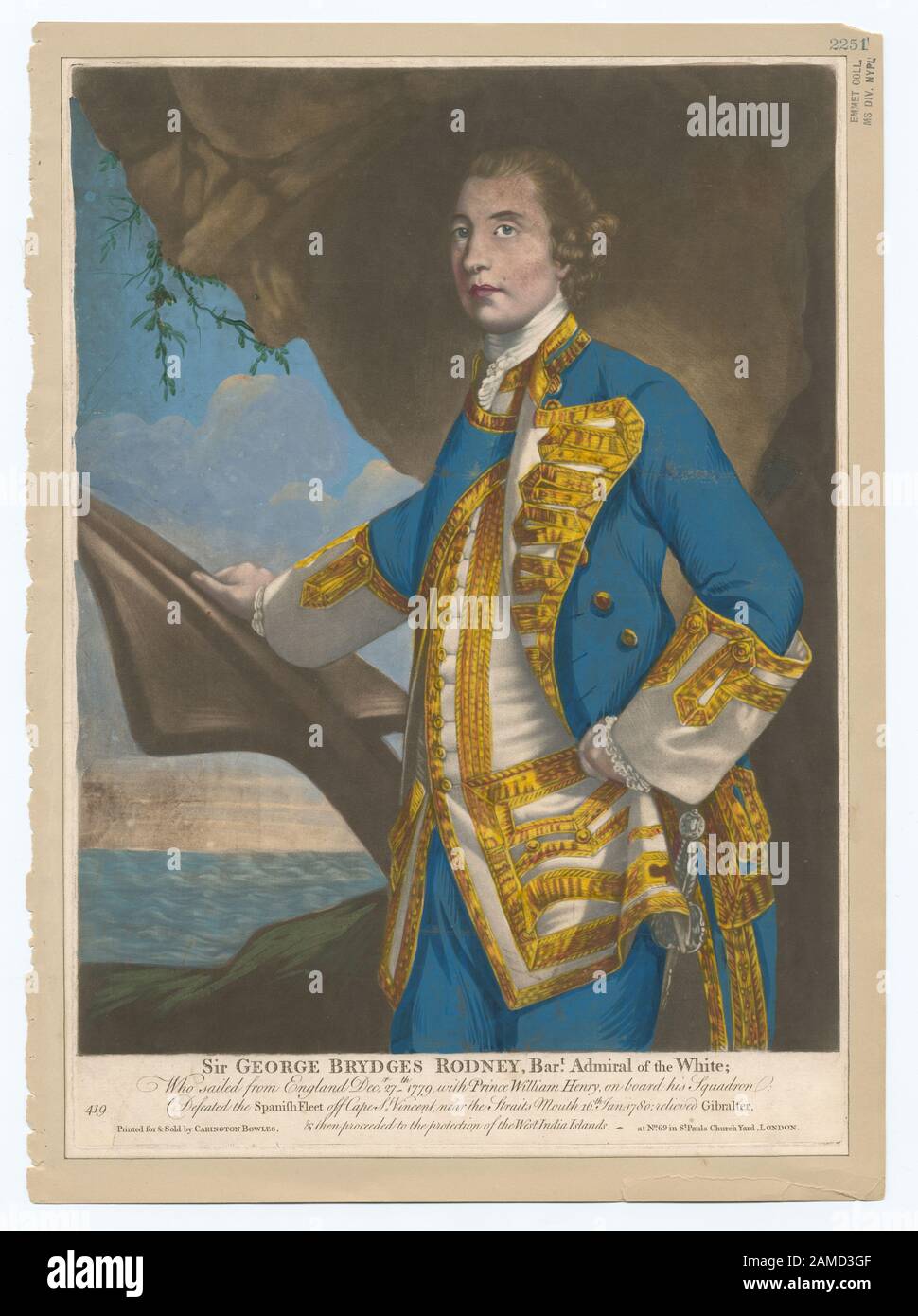 Sir george rodney hi-res stock photography and images - Alamy