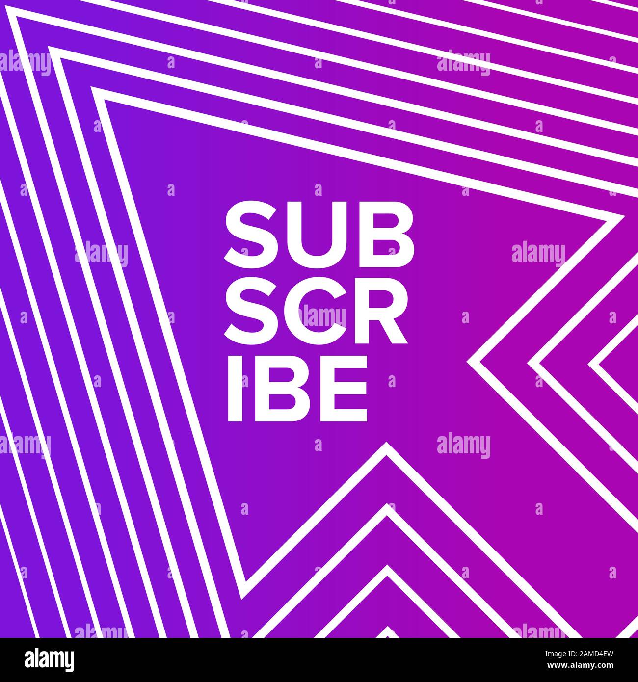 Subscribe vector banner on the pink background Stock Vector Image & Art ...