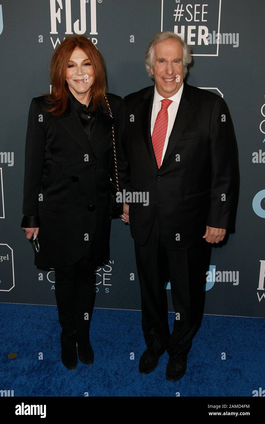 Santa Monica, California, USA. 13th Jan 2020. Stacey Weitzman, Henry ...