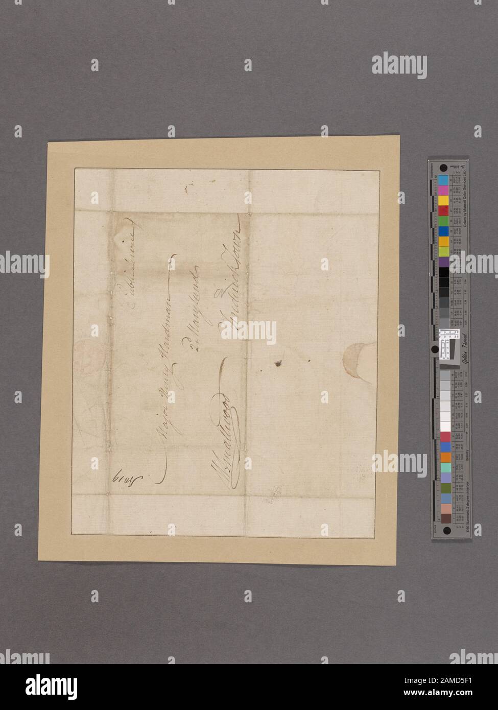 Smallwood, William Mattawoman To Major Henry Hardman Digitization was ...