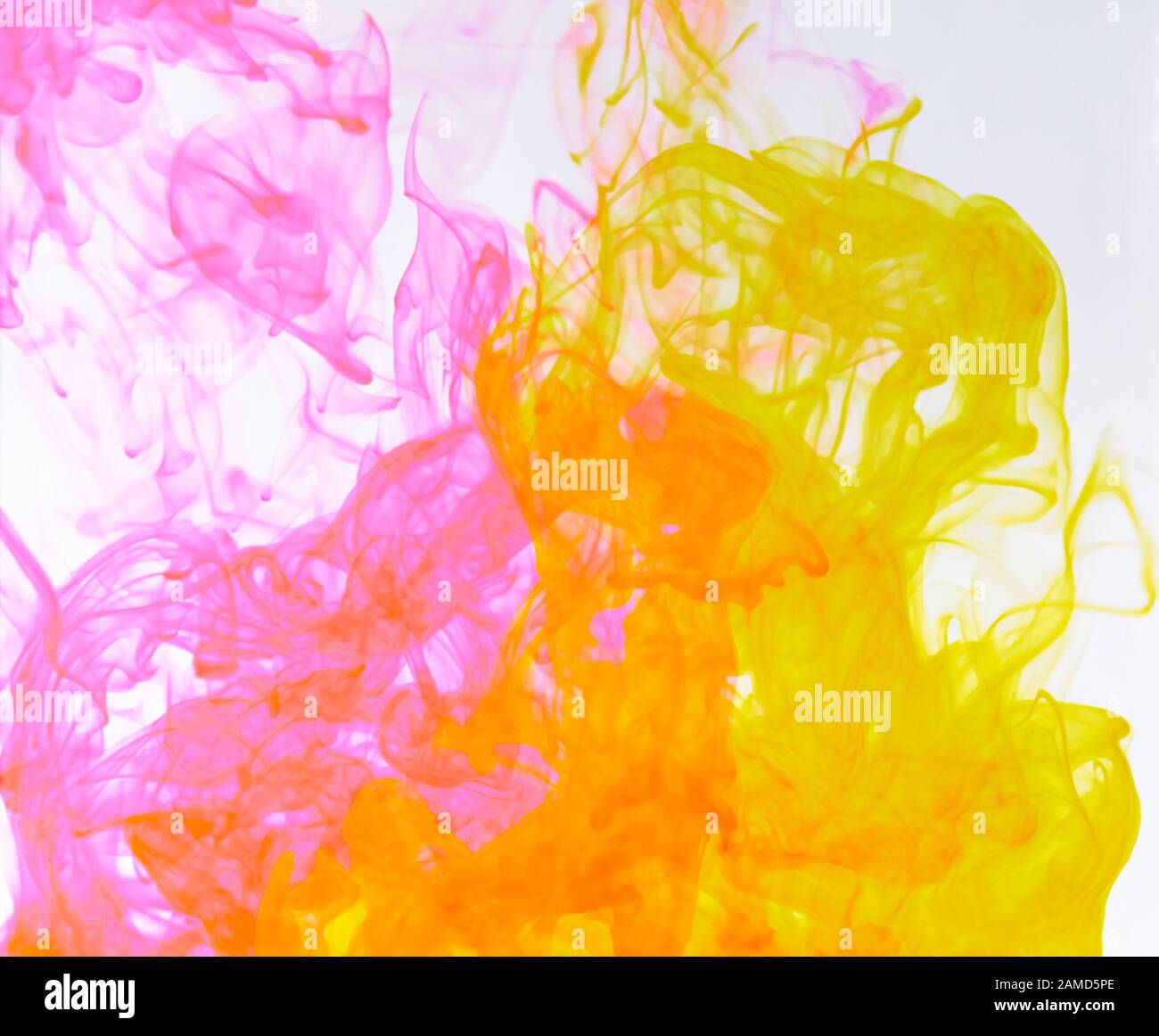 Food color drop and dissolve in water for abstract and background Stock ...