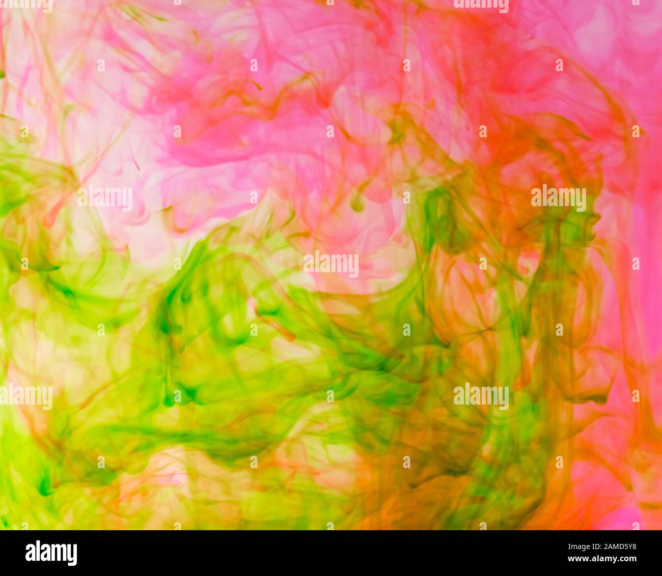 Food color drop and dissolve in water for abstract and background Stock ...