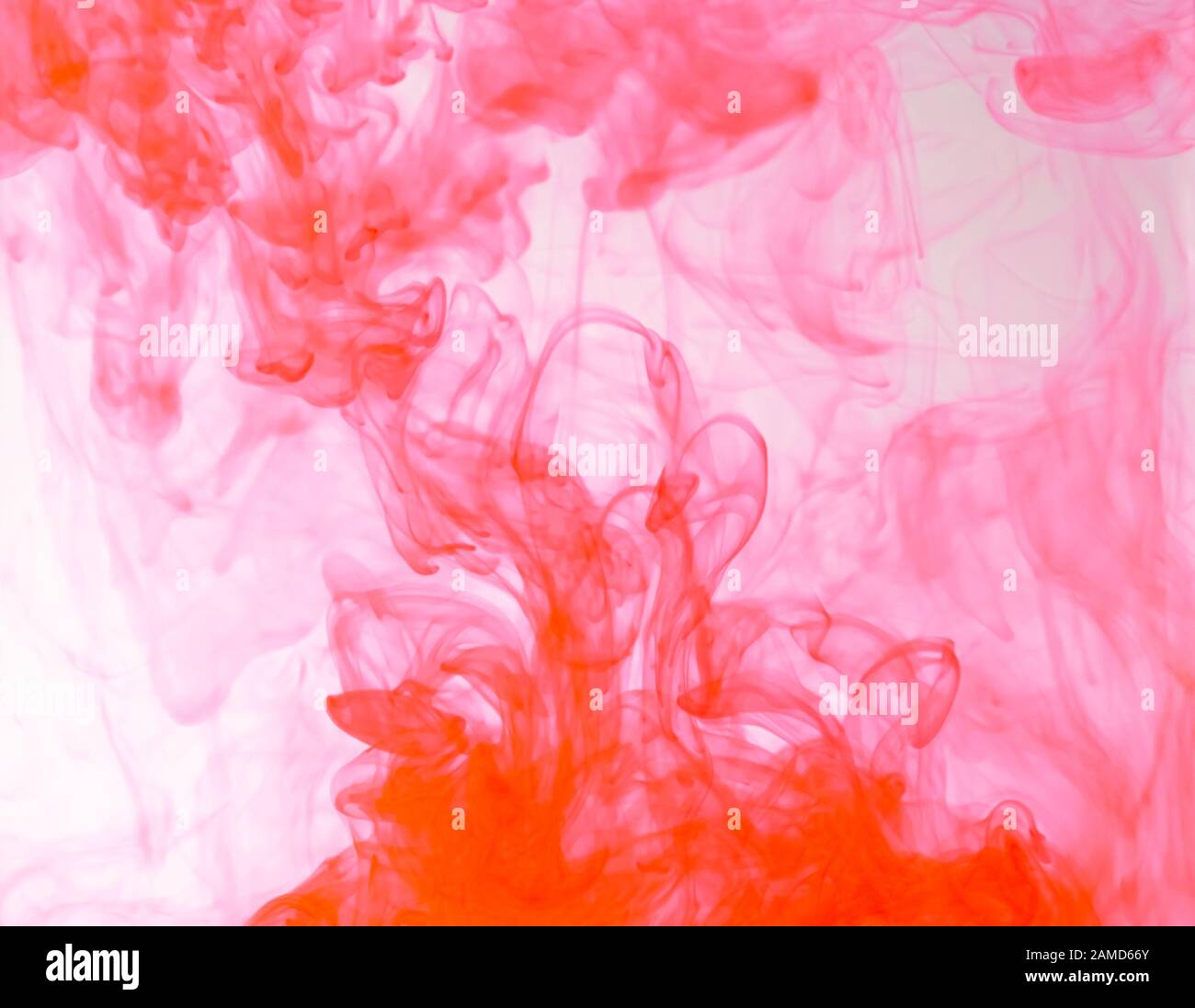 Food color drop and dissolve in water for abstract and background Stock ...