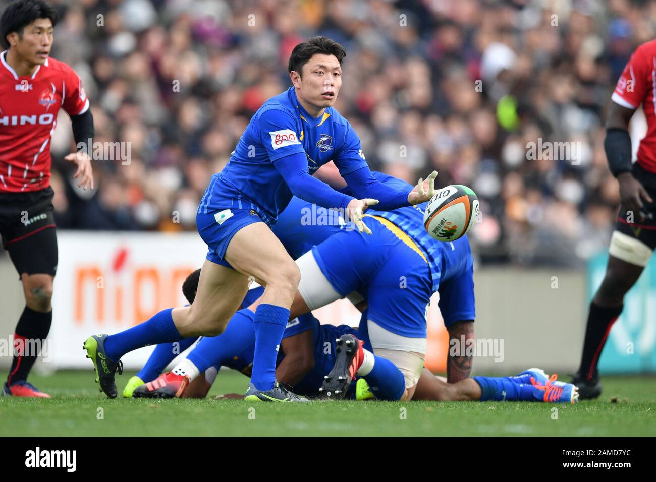 Prince Chichibu Memorial Stadium, Tokyo, Japan. 12th Jan, 2020. Ryo Tsuruda (NTT), JANUARY 12 ...