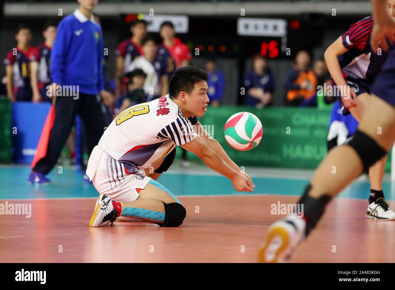 Musashino Forest Sport Plaza, Tokyo, Japan. 12th Jan, 2020. Takuma ...