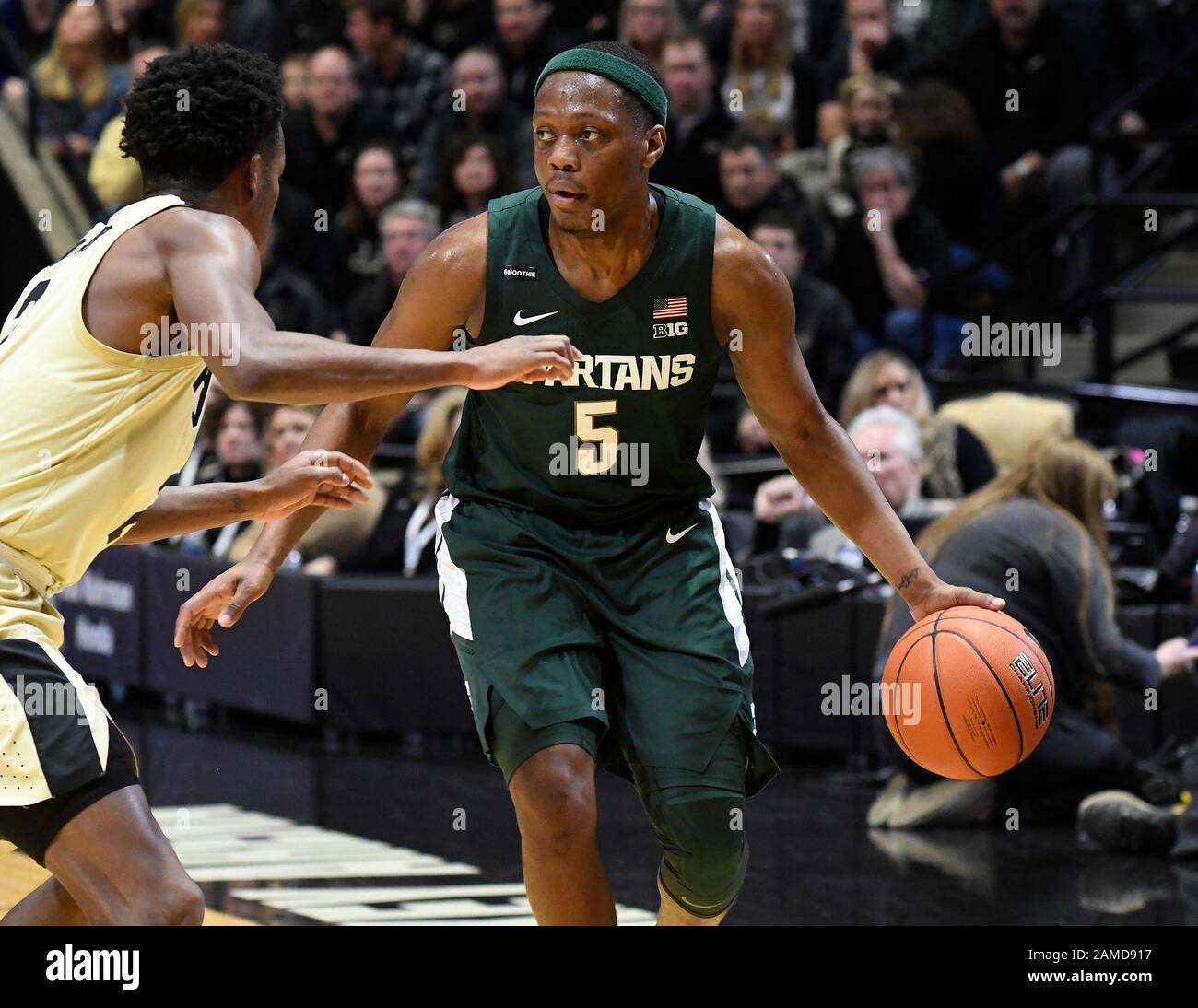 Mackey Arena. 12th Jan, 2020. Indiana, USA; Michigan State Spartans ...
