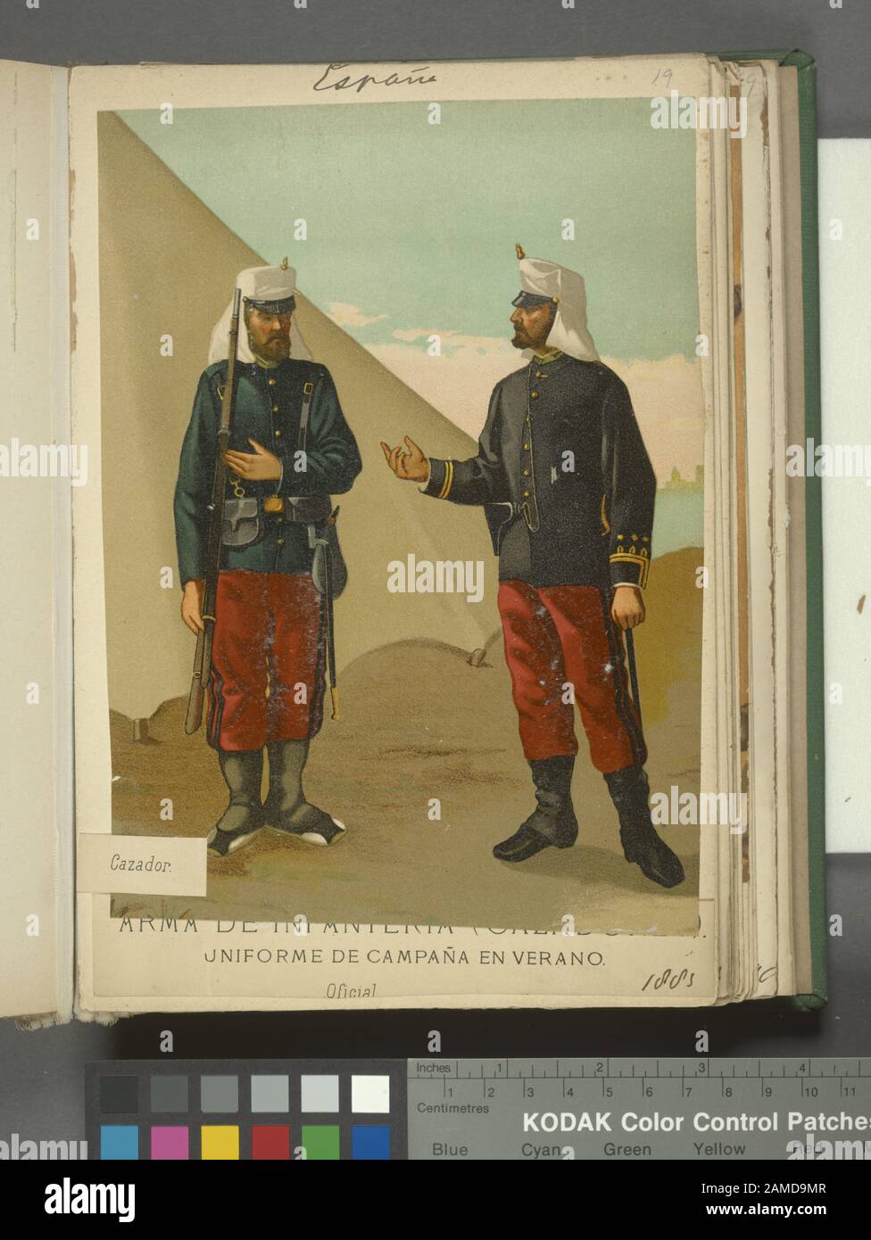 Spain, Spanish Soldier, , 1883-1890 Spain, Spanish Soldier, , 1883-1890 ...