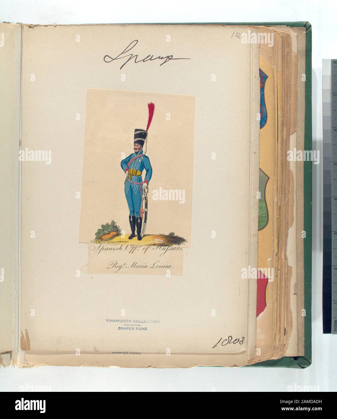 Spanish Offr of Hussars, Regt, Maria Louisa Draper Fund; Spanish Offr ...