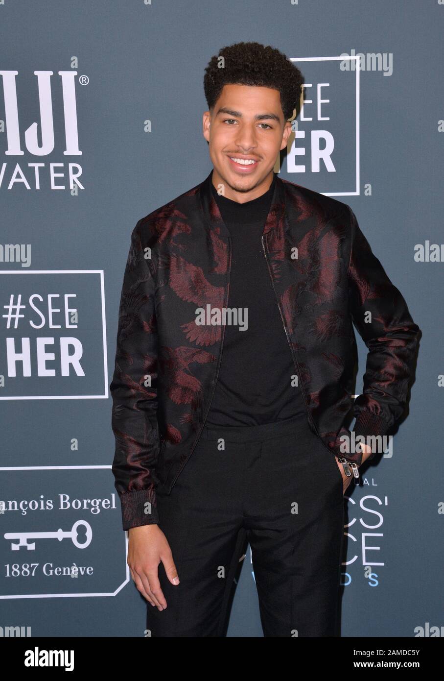 Santa Monica, USA. 12th Jan, 2020. SANTA MONICA, USA. January 12, 2020 ...