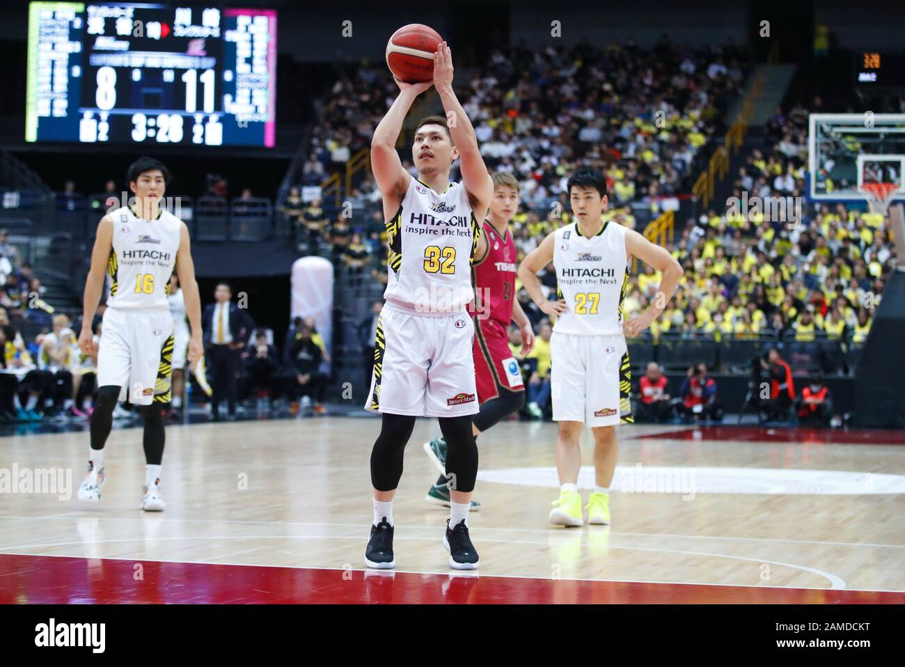 Saitama, Japan. 12th Jan, 2020. Morihisa Yamauchi () Basketball The ...
