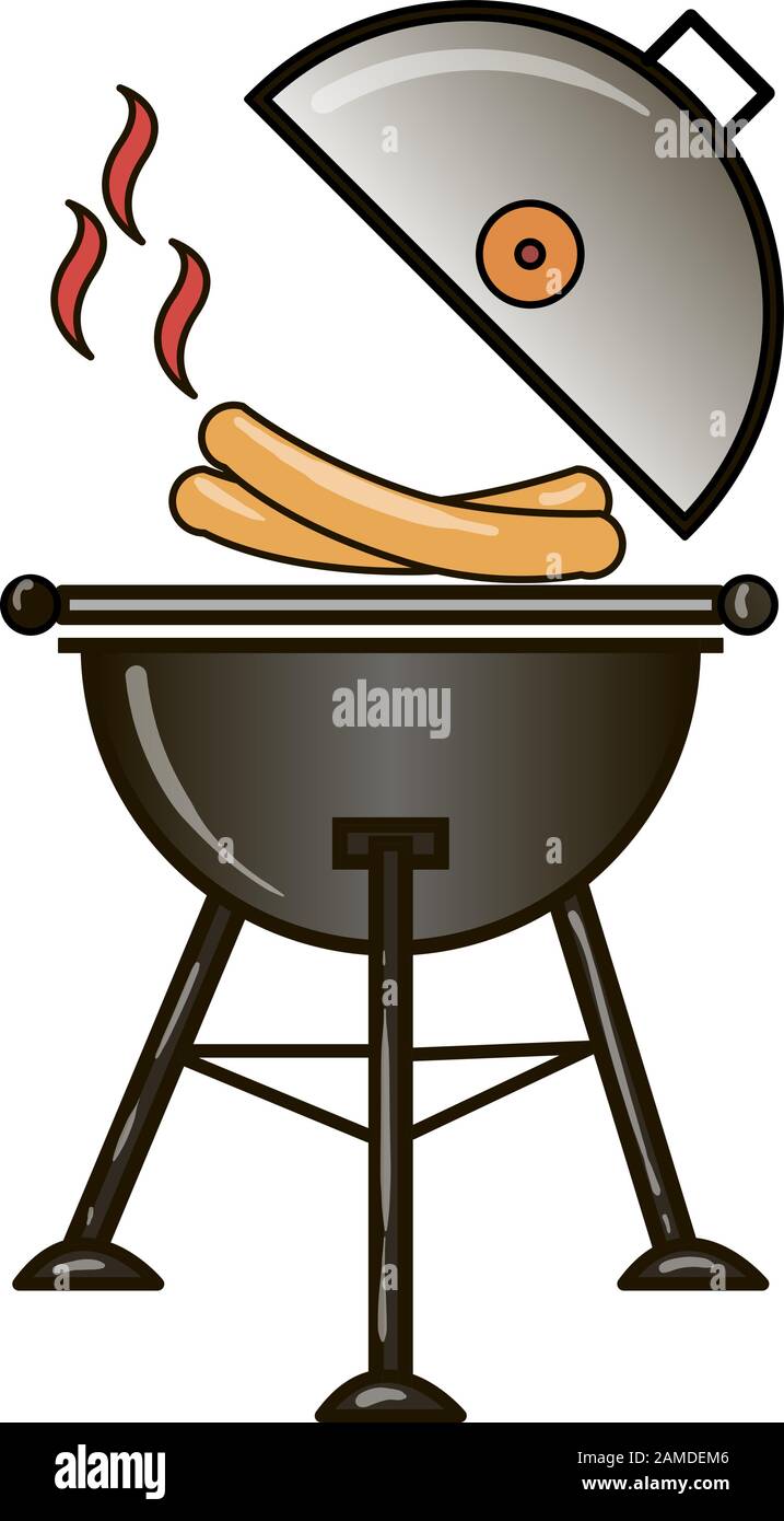 Different special tools for barbecue party. Bbq grill and tools vector ...